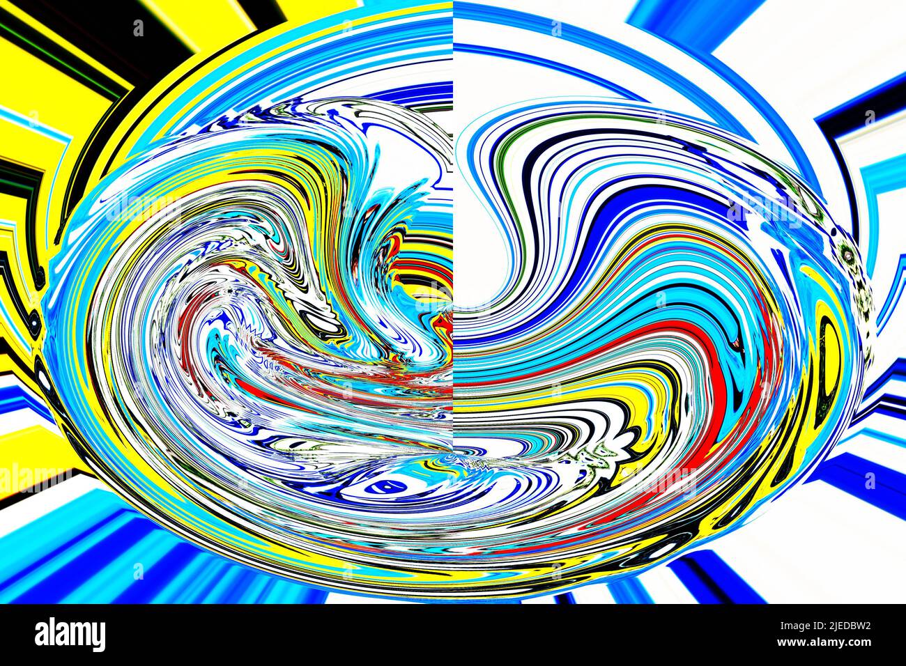 Abstract and contemporary digital art design Stock Photo - Alamy