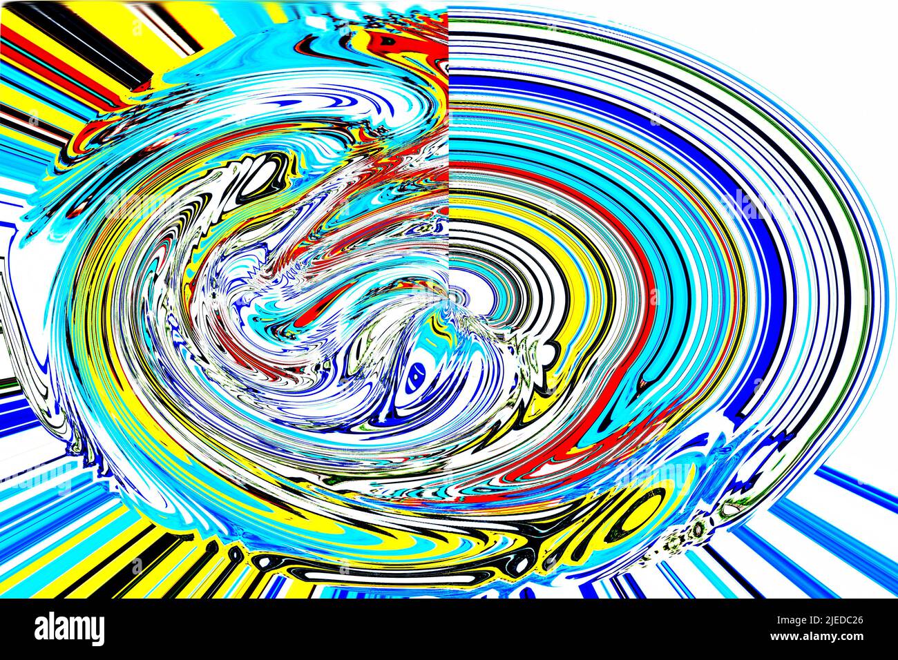 Abstract and contemporary digital art design Stock Photo - Alamy