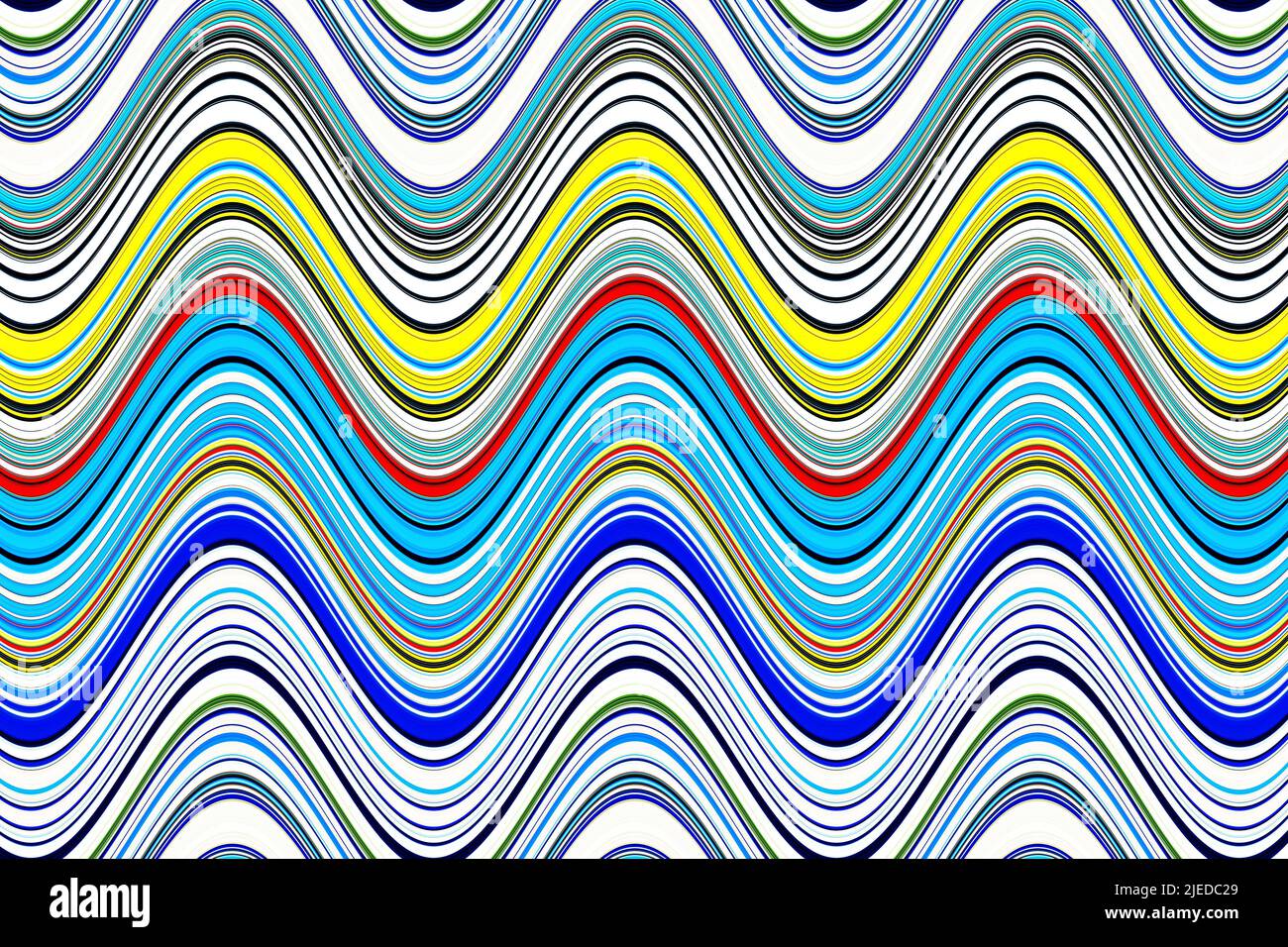 Abstract and contemporary digital art waves design Stock Photo - Alamy