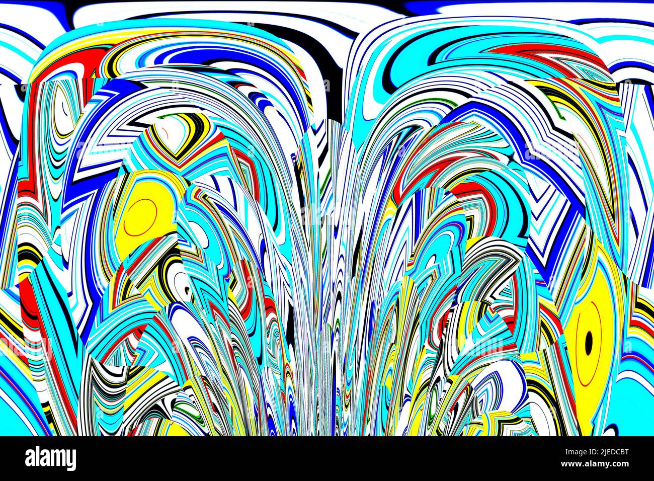 Abstract and contemporary digital art design Stock Photo - Alamy
