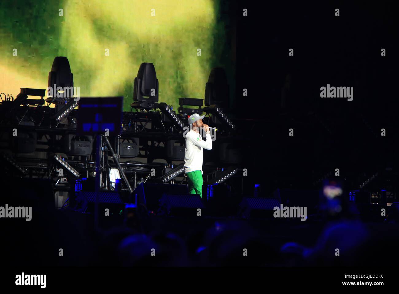 Rapper Meek Mill performing live at Made in America Day 1 Featuring ...