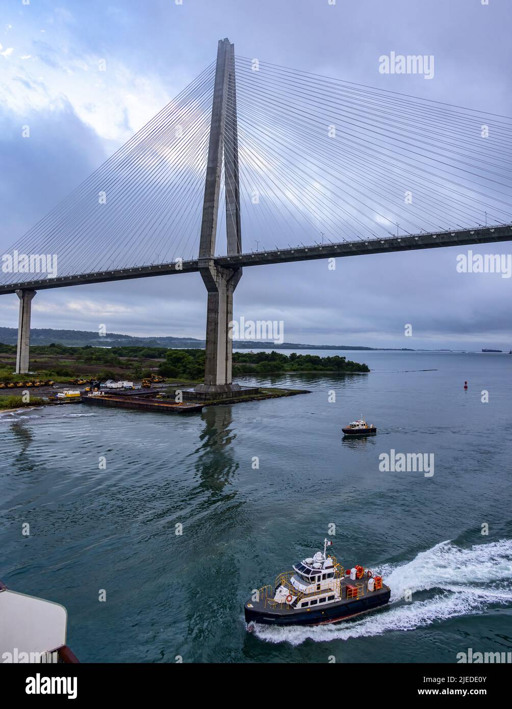 Puente Atlántico Bridge in Panama Stock Photo - Alamy