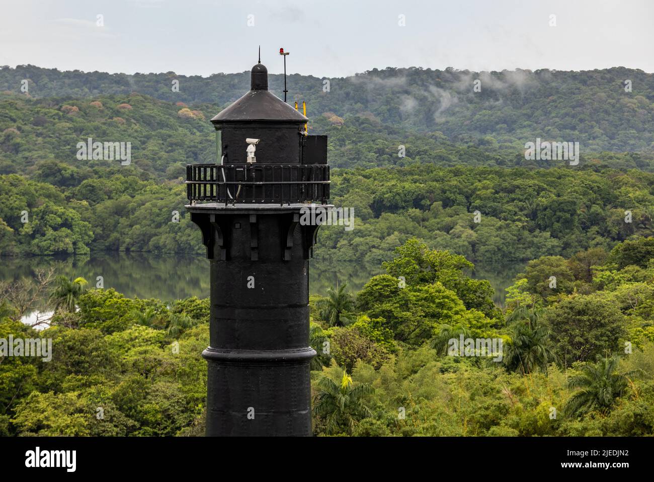 Panama canal lighthouse hi-res stock photography and images - Alamy