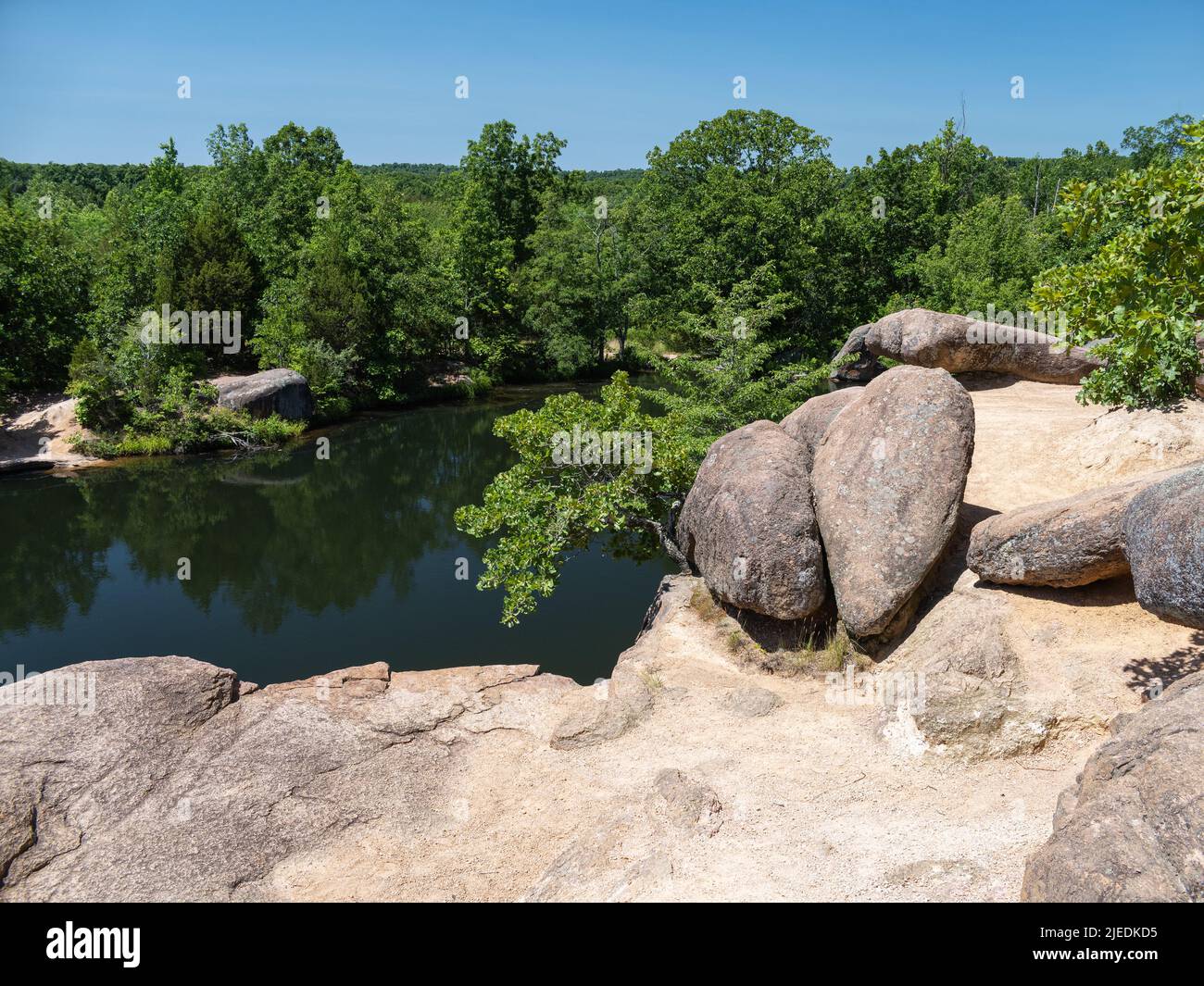 Elephant Rocks State Park Stock Photo - Alamy