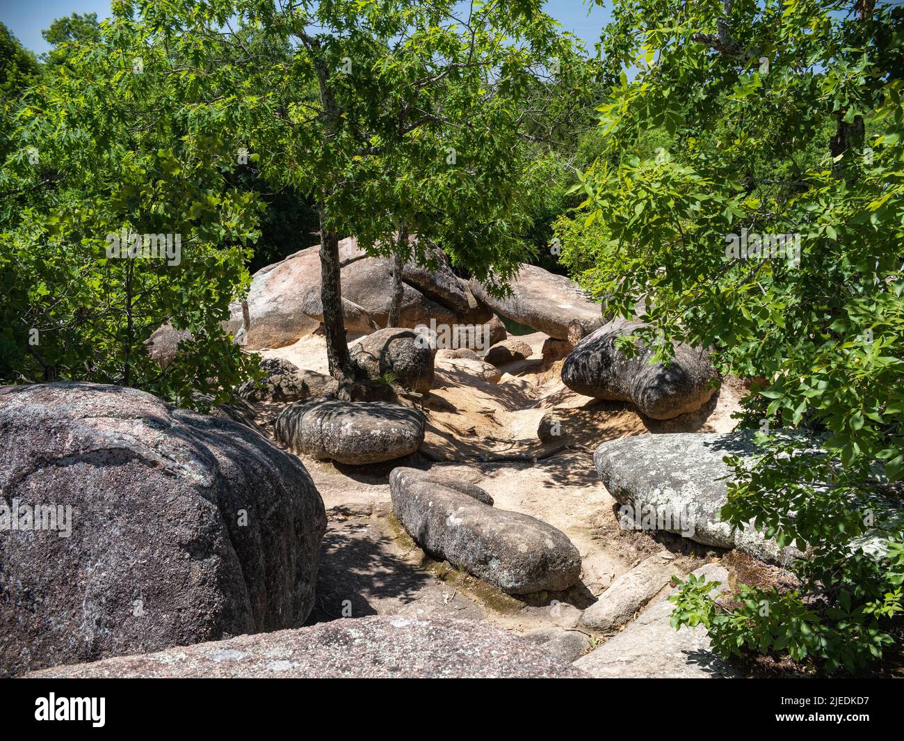 Elephant Rocks State Park Stock Photo - Alamy