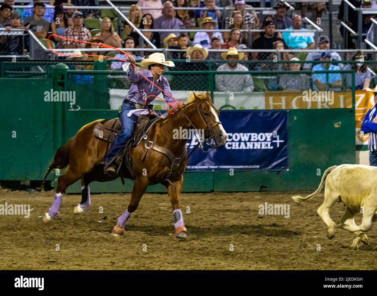 Reno, United States. 25th June, 2022. Martha Angelone WPRA Breakaway ...