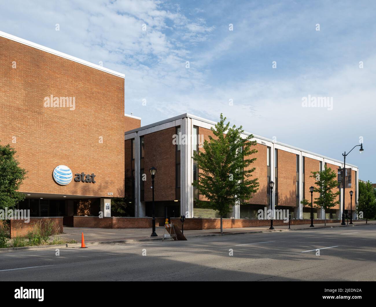 AT&T switching building Stock Photo - Alamy
