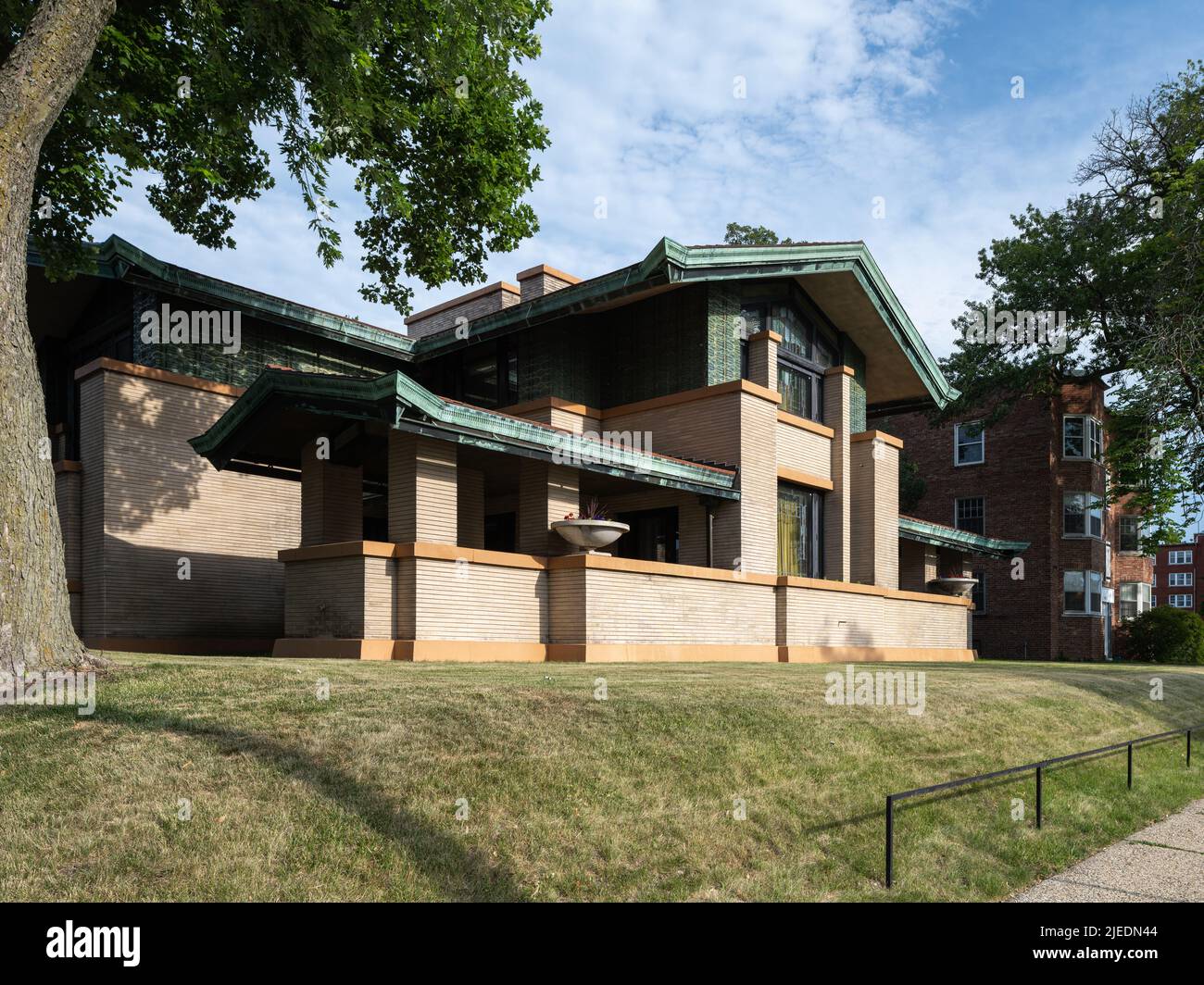 House designed by frank lloyd wright hi-res stock photography and ...