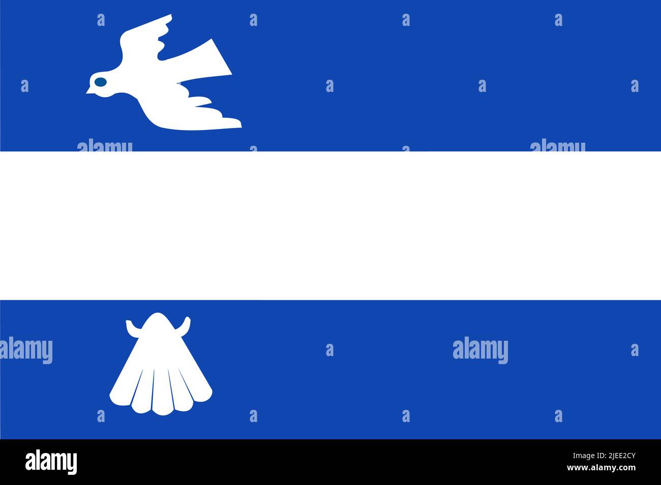 Top view of flag Simpelveld, Netherlands. Dutch patriot and travel ...