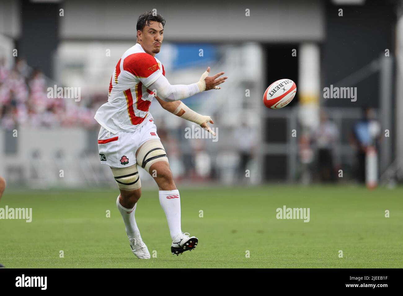 Fukuoka, Japan. 25th June, 2022. Ben Gunter (JPN) Rugby : LipovitanD ...