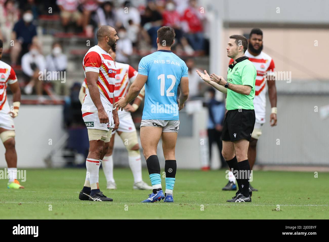 Fukuoka, Japan. 25th June, 2022. Michael Leitch (JPN) Rugby ...