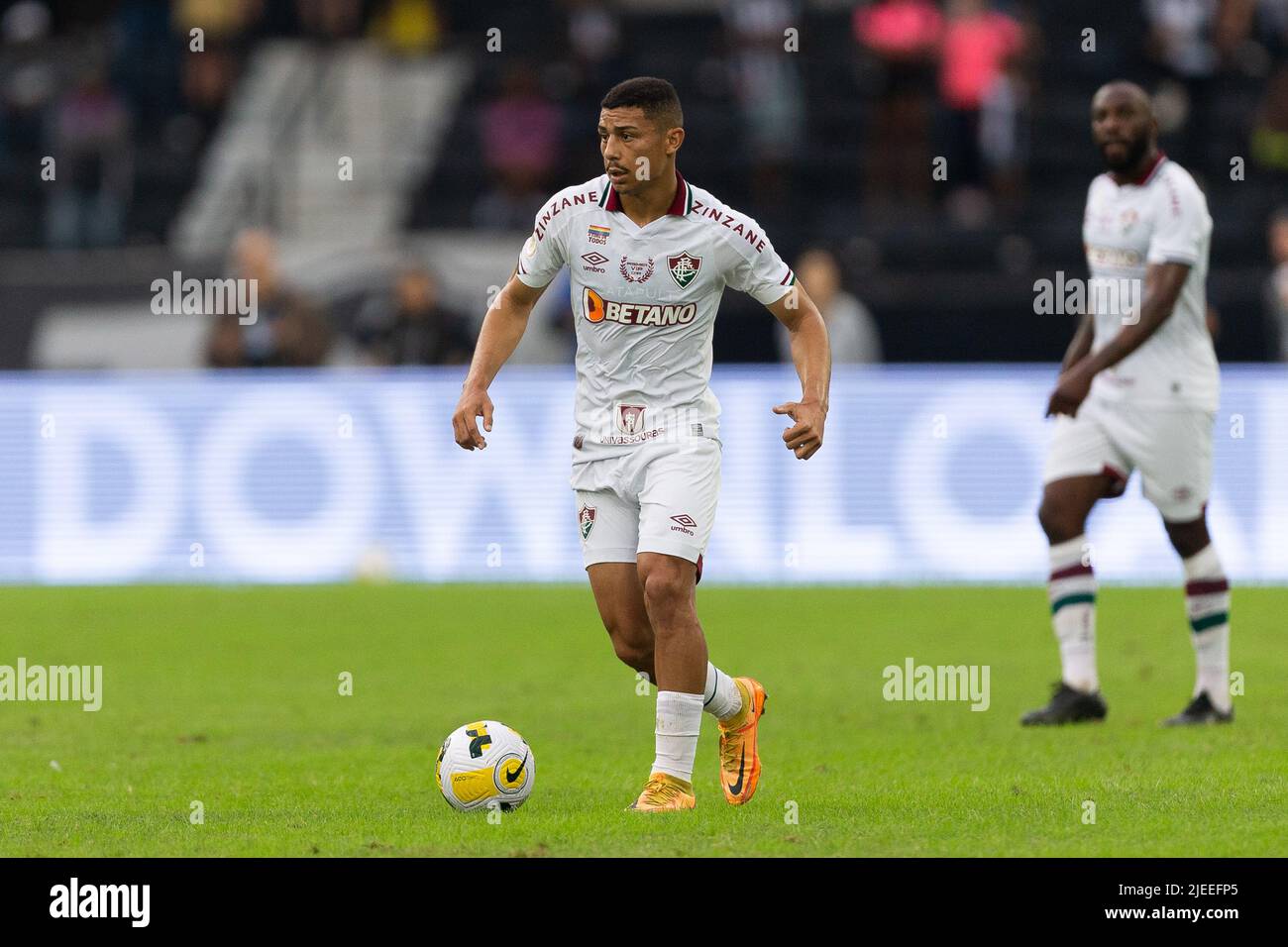 Rio de Janeiro, Brazil. 26th June, 2022. Andre Trindade of Fluminense ...
