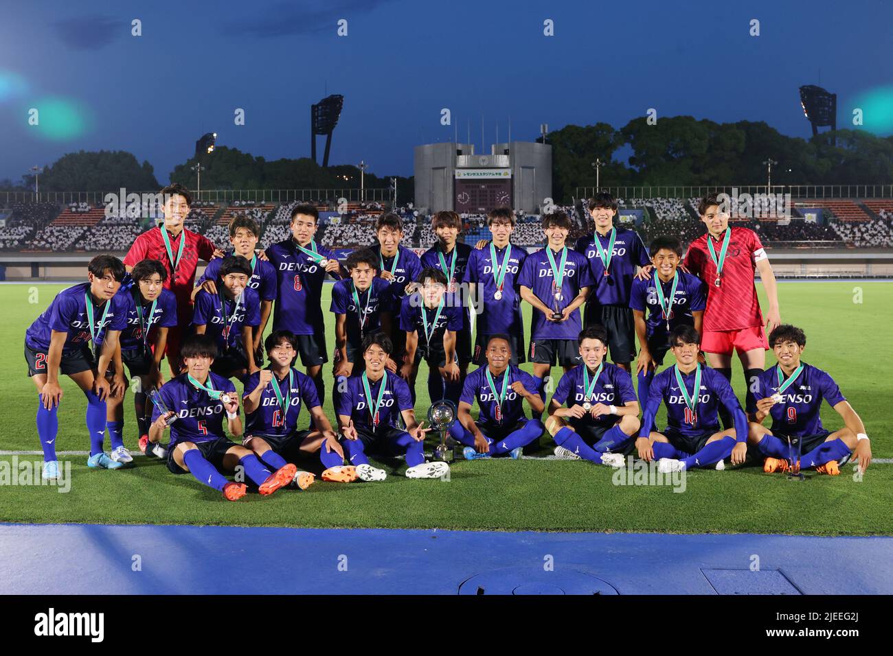 Lemon Gas Stadium Hiratsuka, Kanagawa, Japan. 25th June, 2022. All ...