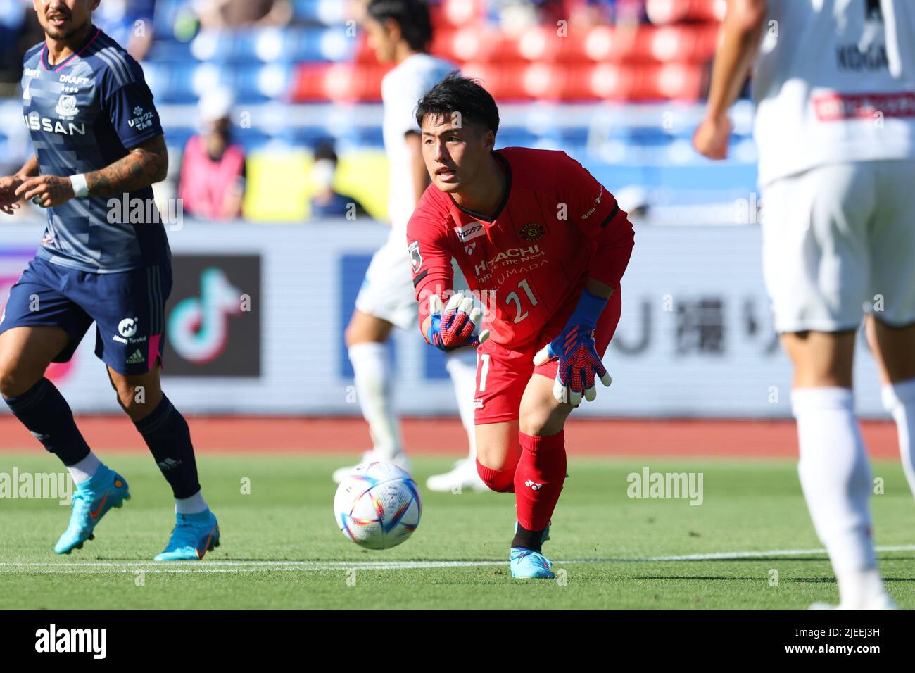 Kanagawa, Japan. 25th June, 2022. Masato Sasaki (Reysol) Football ...