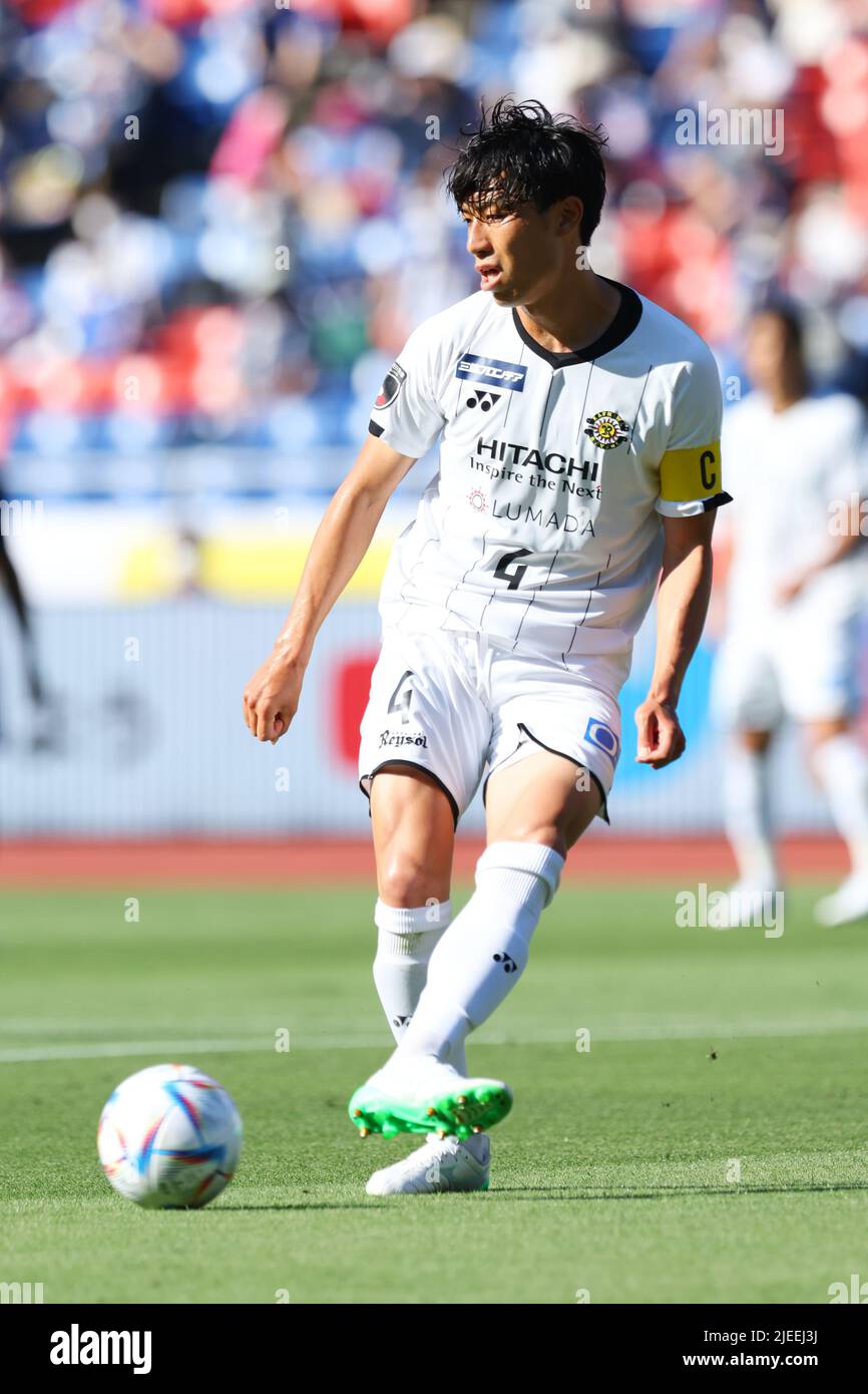 Kanagawa, Japan. 25th June, 2022. Taiyo Koga (Reysol) Football/Soccer ...