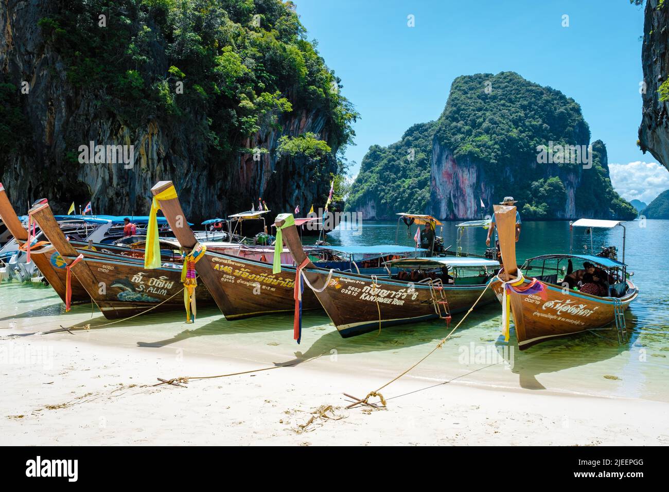 Koh Lao Lading near Koh Hong Krabi Thailand June 2022 is a beautiful ...