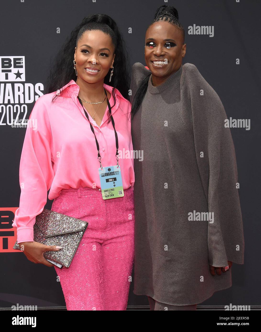 Los Angeles, California, USA. (L-R) Danielle Price and Billy Porter at ...