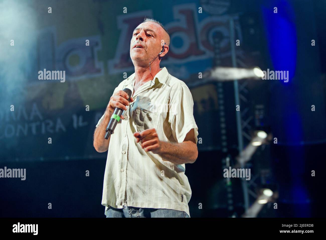 Federico Vaglio better known as Don Rico of Sud Sound System performs ...