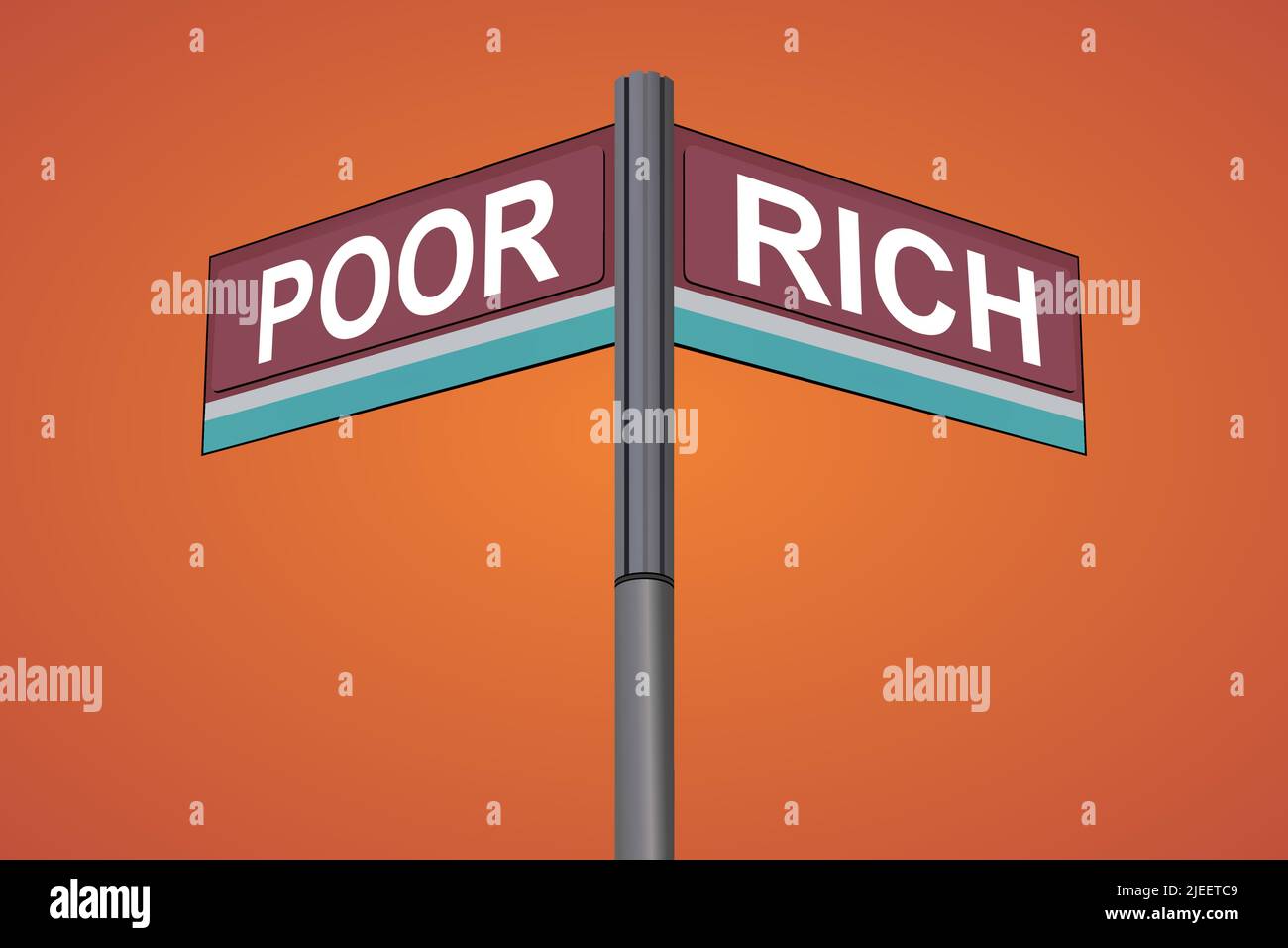 Rich sign Stock Vector Images - Alamy