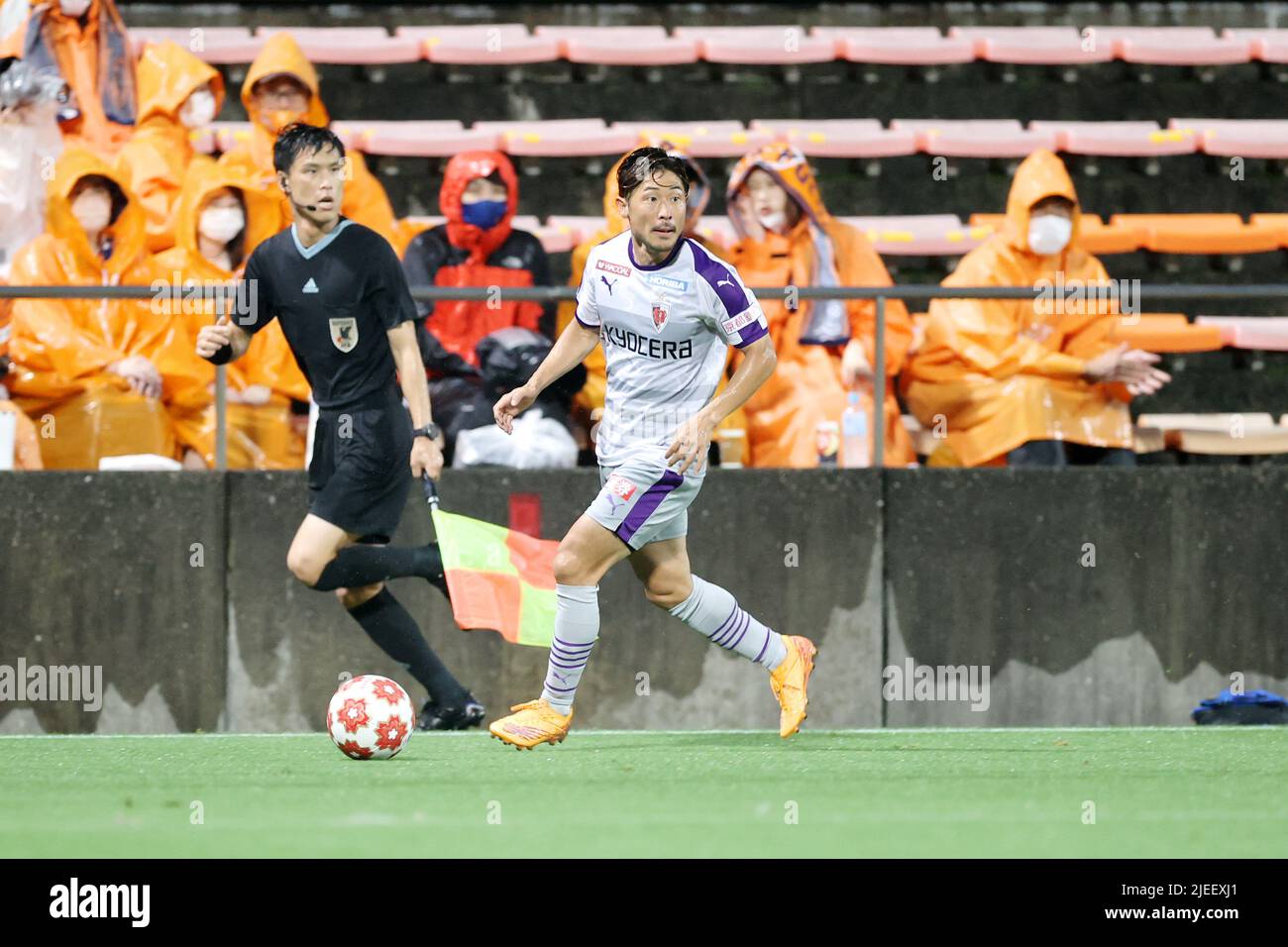 IAI Stadium Nihondaira, Shizuoka, Japan. 22nd June, 2022. Kosuke Shirai (Sanga), JUNE 22, 2022 ...