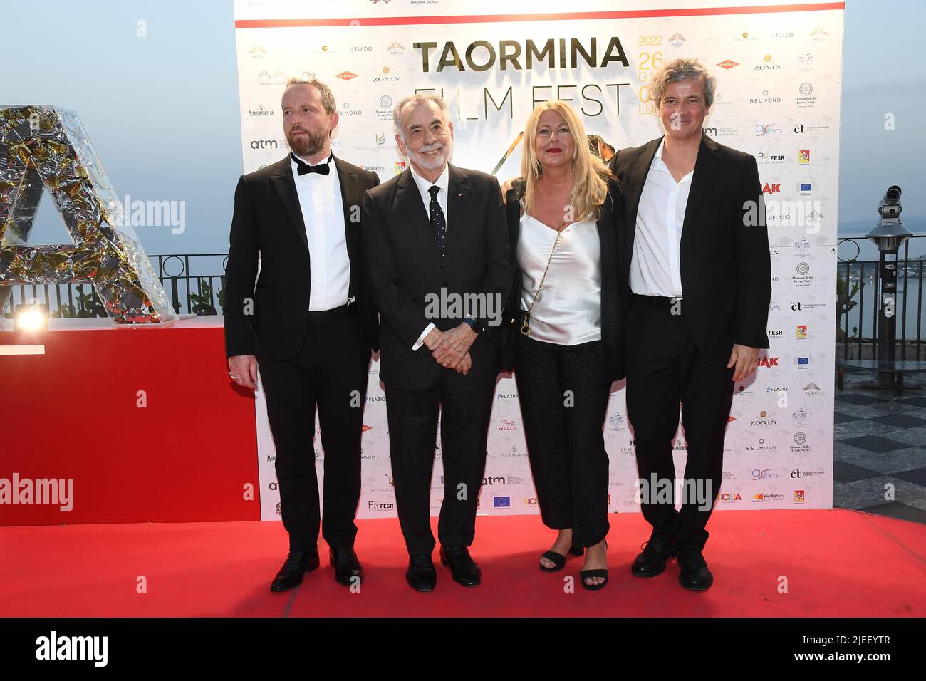 Taormina, Italy. 26th June, 2022. Taormina: Opening night 68 Taormina ...