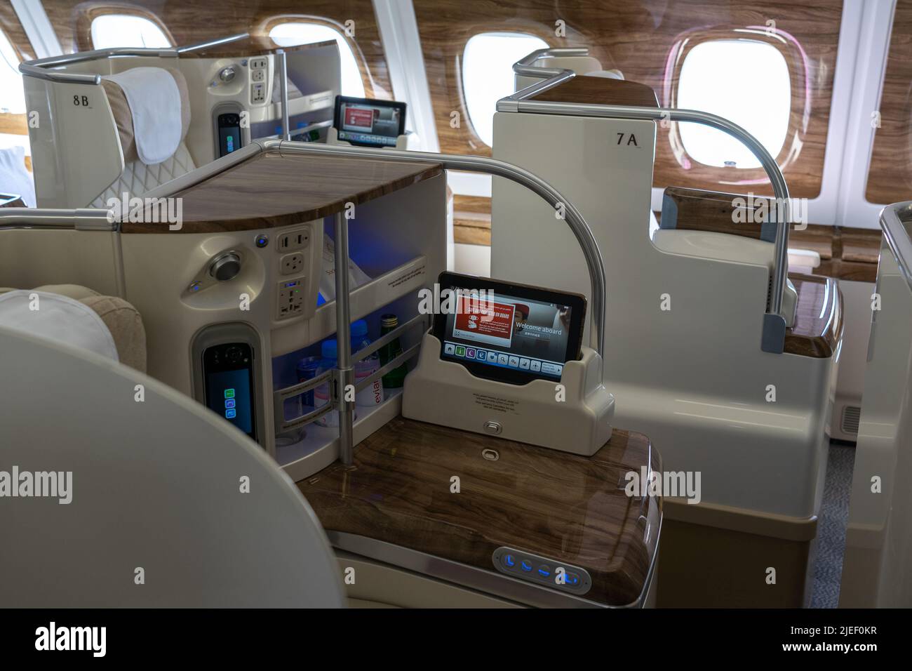 Berlin Germany June 23 2022 Interior Of Business Class Of The