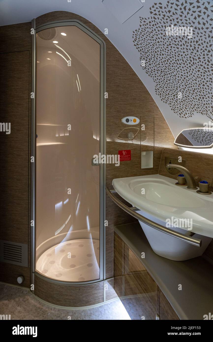 Emirates Business Class Bathroom