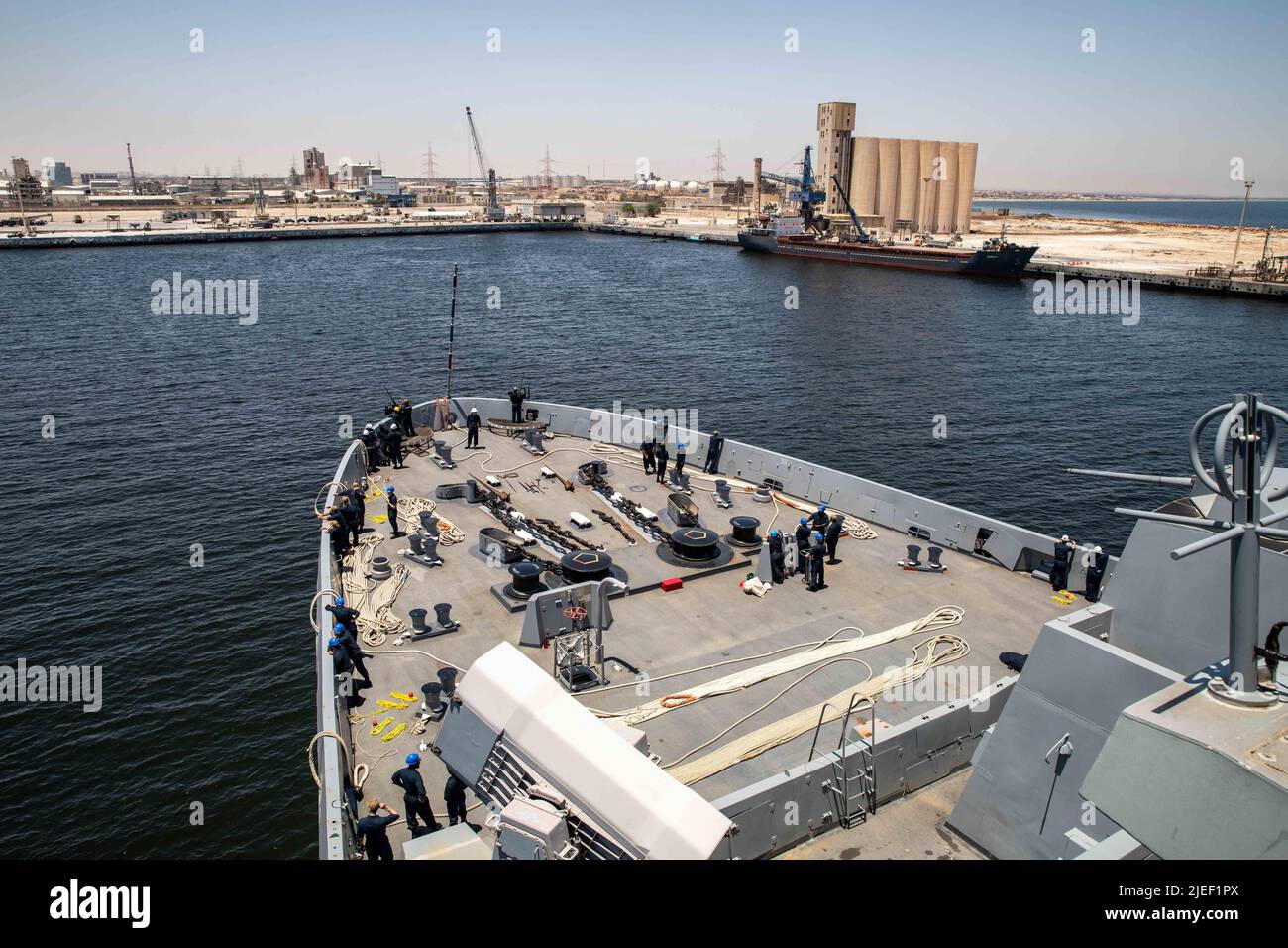 220617-N-PC065-1008 GABES, Tunisia (June 17, 2022) The San Antonio ...