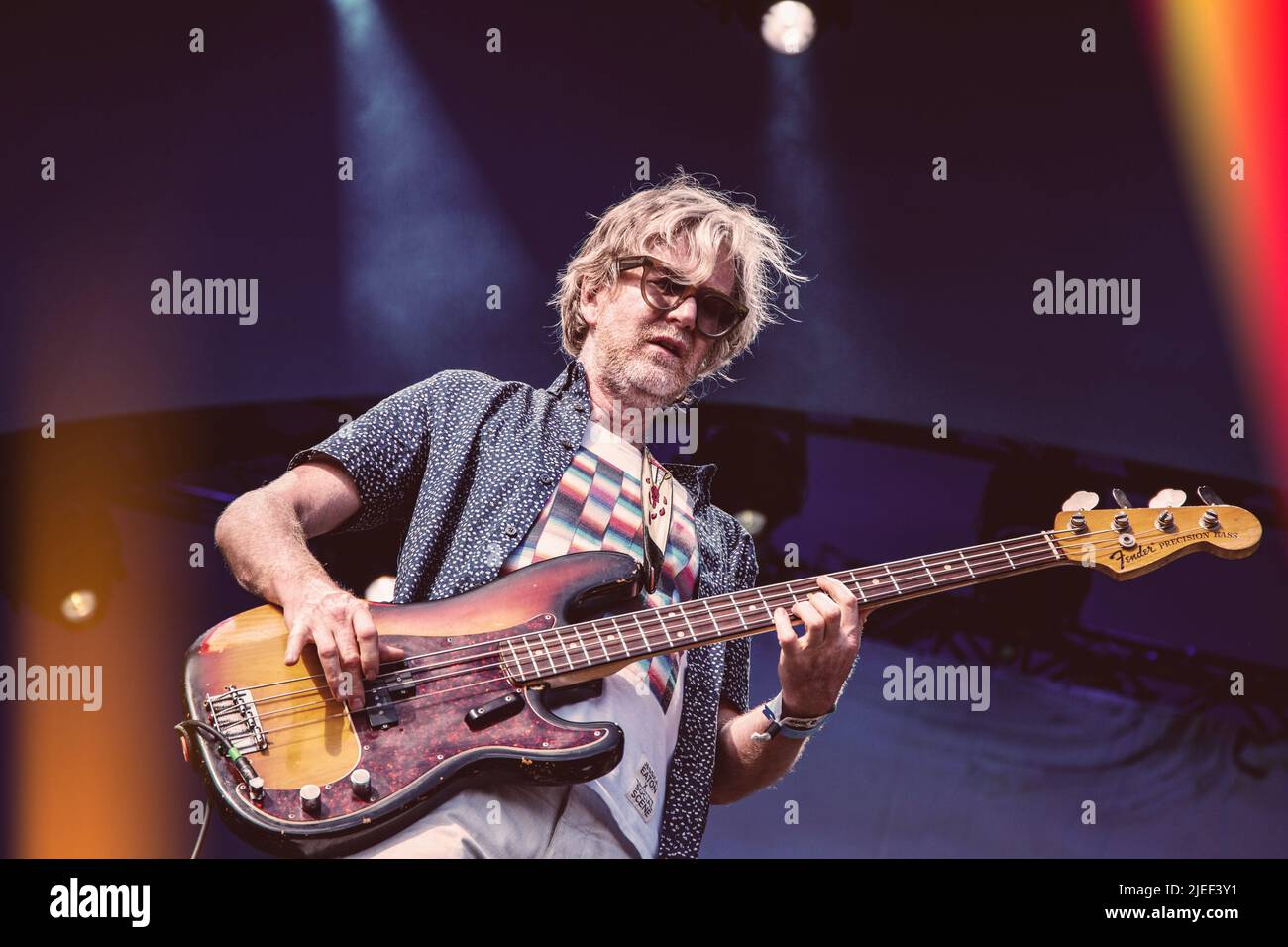 Brendan Canning of Broken Social Scene performs on stage at All Points ...