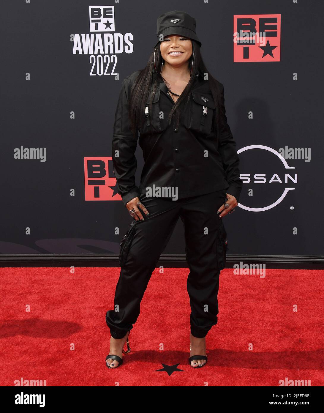 Los Angeles, California, USA. Tisha Campbell arrives at the BET Awards ...