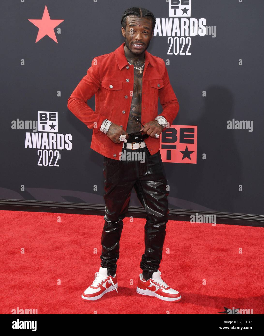 Los Angeles, USA. 26th June, 2022. Lil Uzi Vert arrives at the BET ...