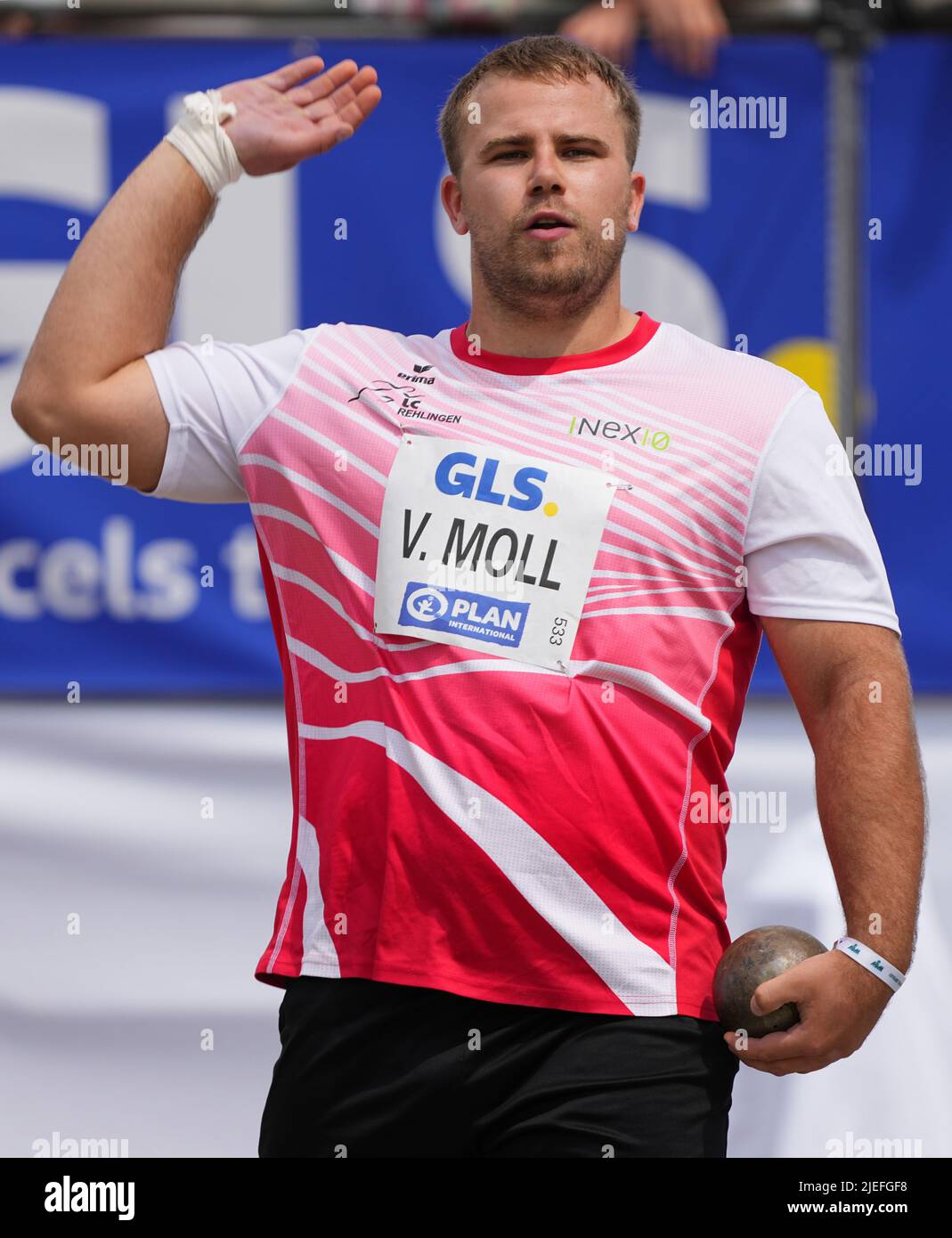 Berlin, Germany. 24th June, 2022. Athletics: German championship ...