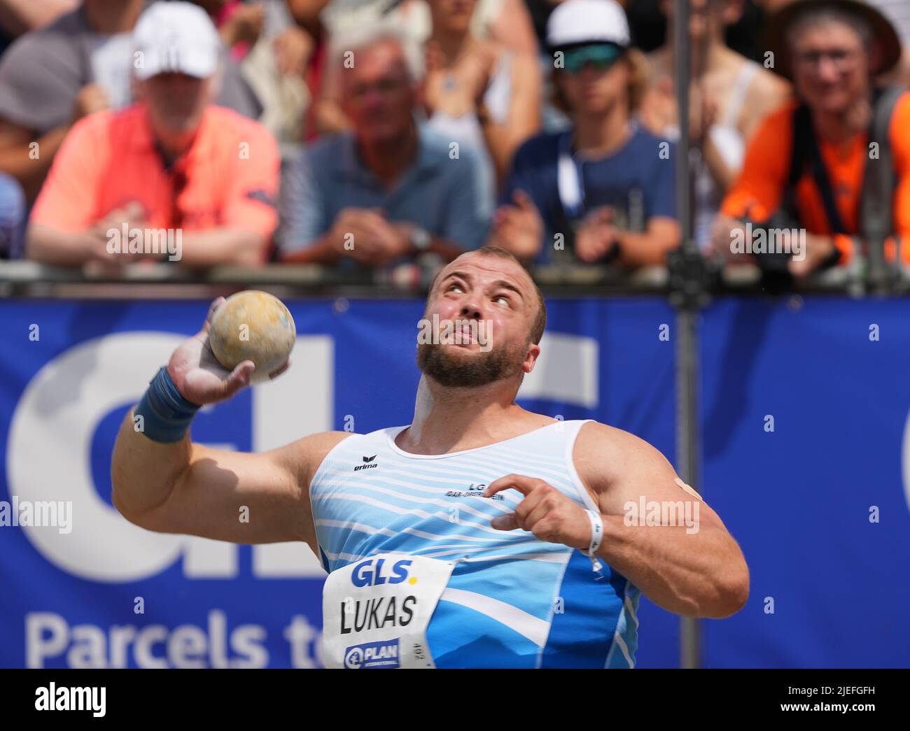 Berlin, Germany. 24th June, 2022. Athletics: German championship ...