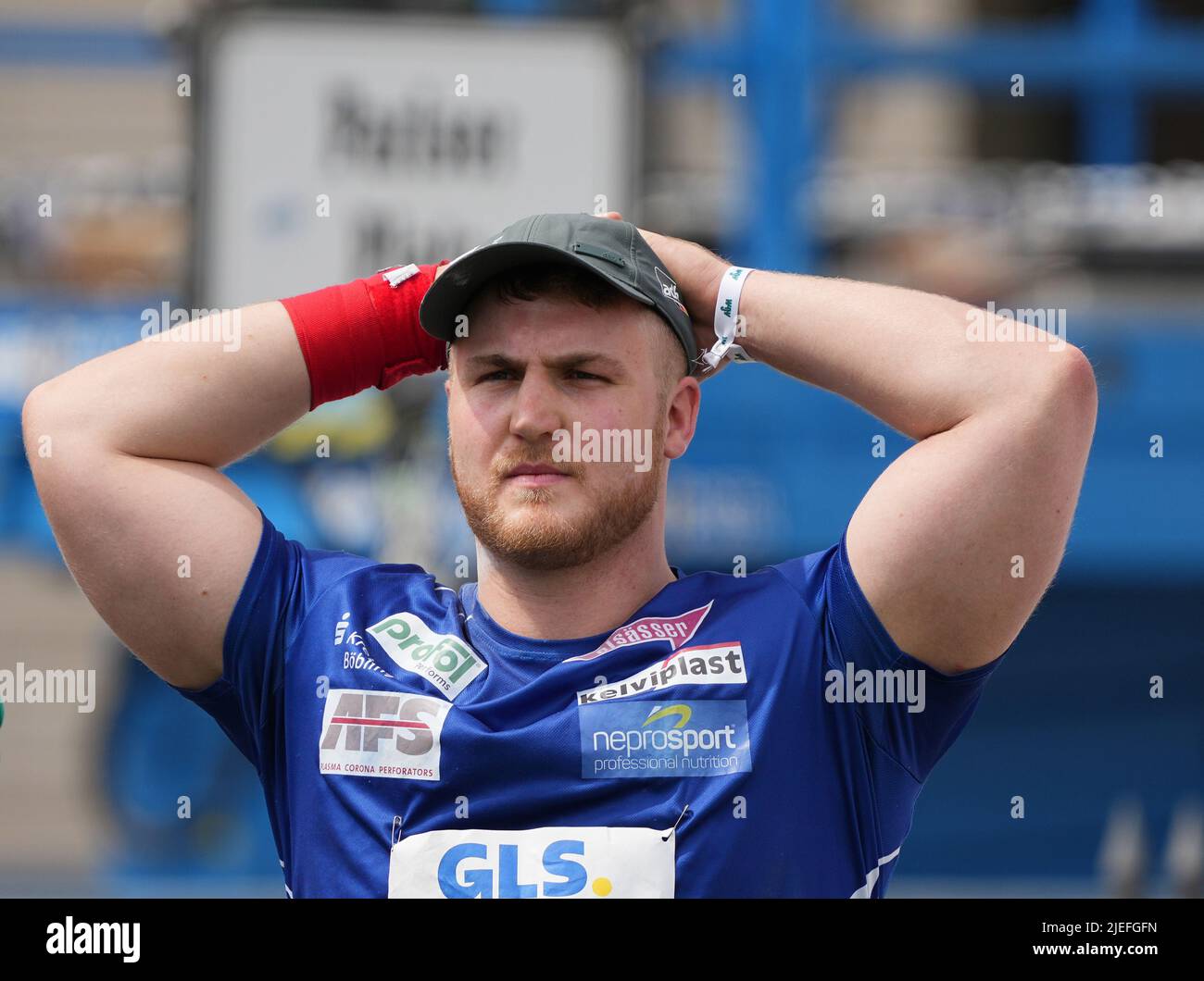 Berlin, Germany. 24th June, 2022. Athletics: German championship ...