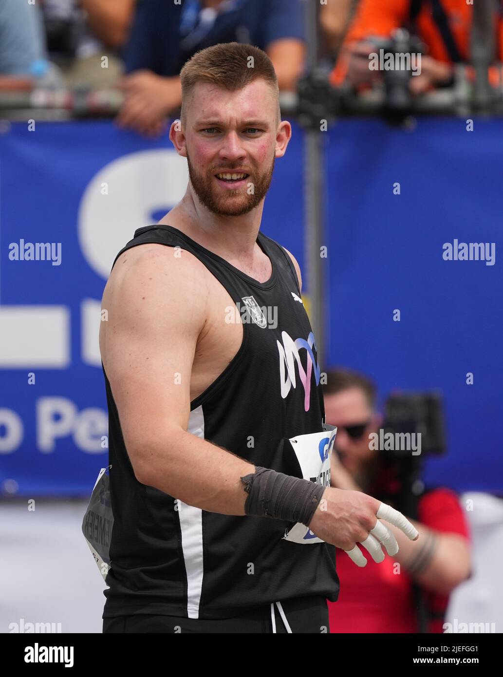 Berlin, Germany. 24th June, 2022. Athletics: German championships ...