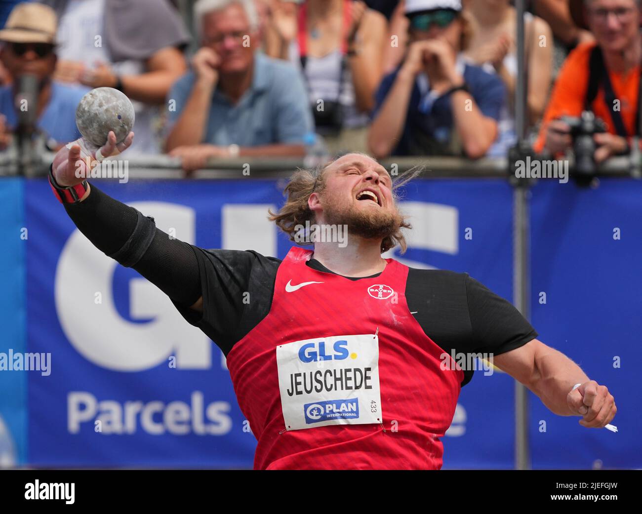 Berlin, Germany. 24th June, 2022. Athletics: German championship ...
