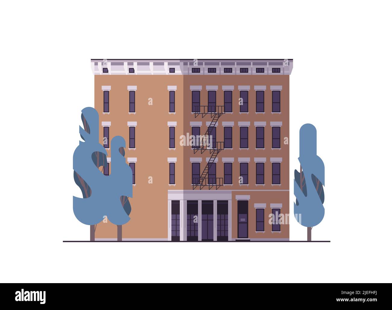 modern house building exterior urban building facade horizontal ...