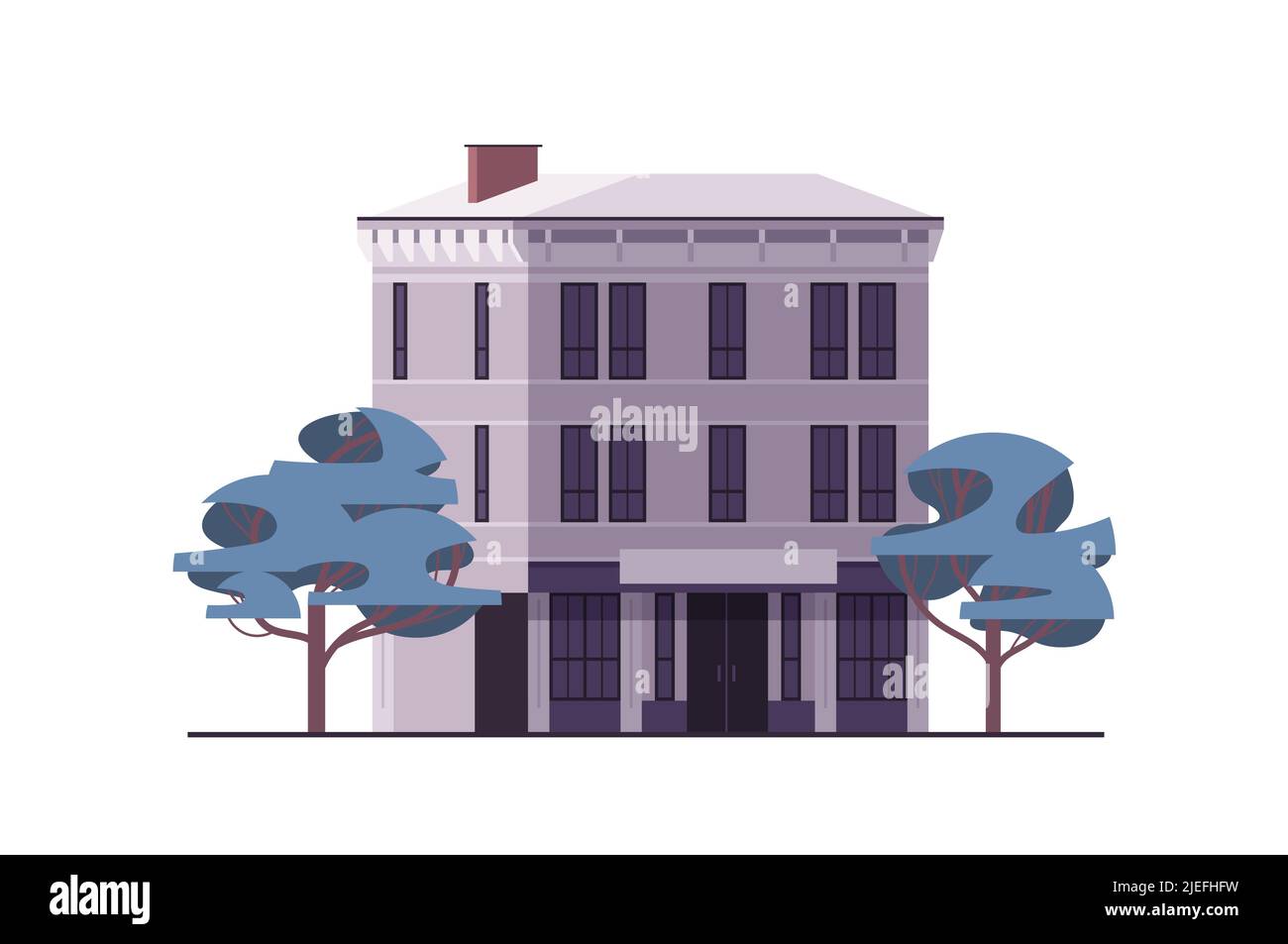 modern house building exterior urban building facade horizontal Stock ...