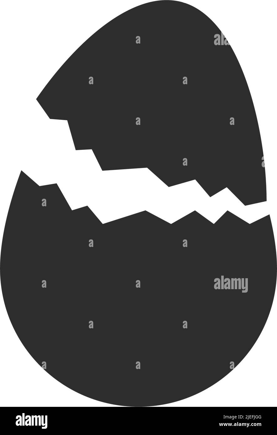 Egg cracking open Stock Vector Images - Alamy