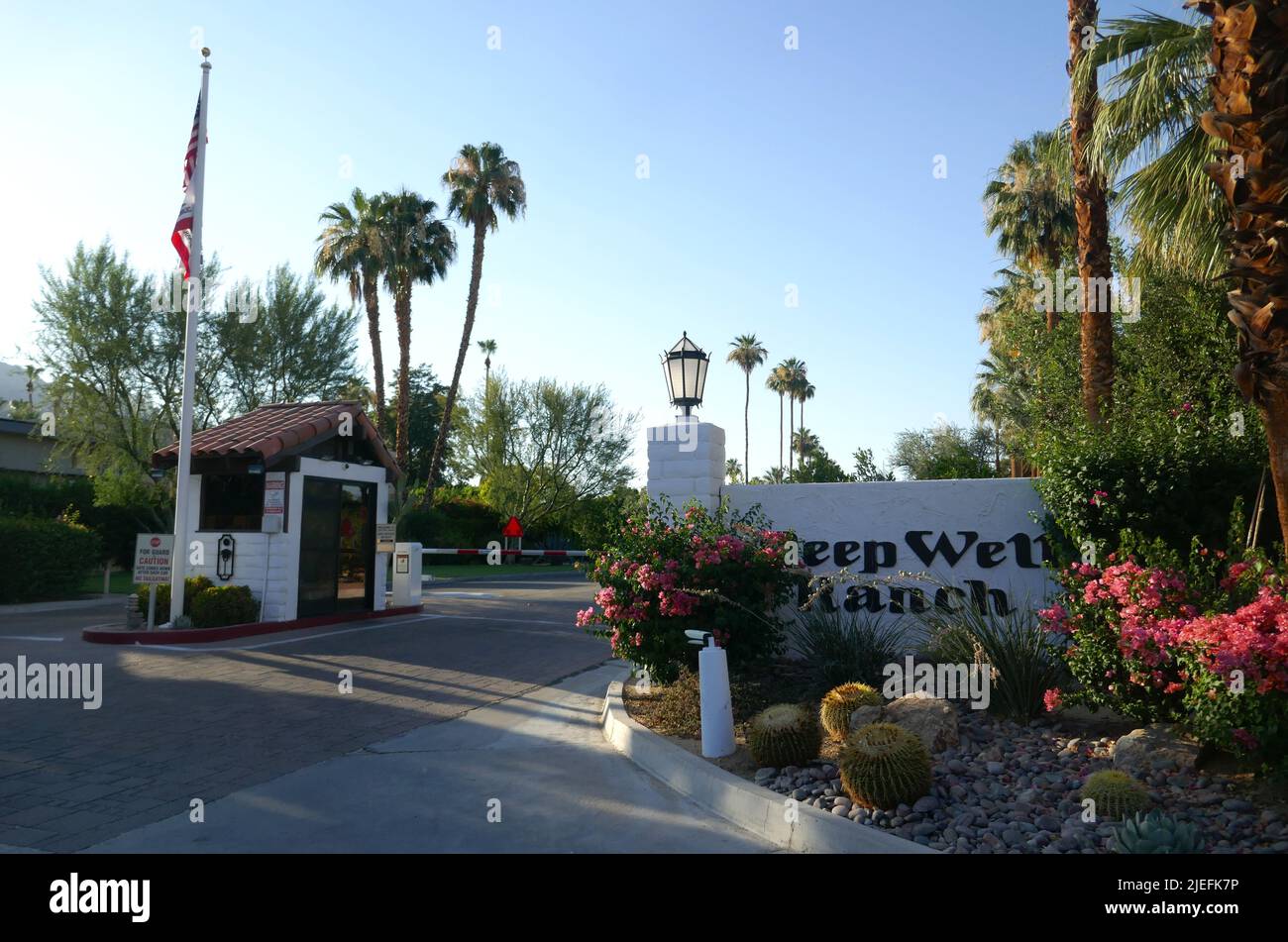 Palm Springs, California, USA 11th June 2022 A general view of ...