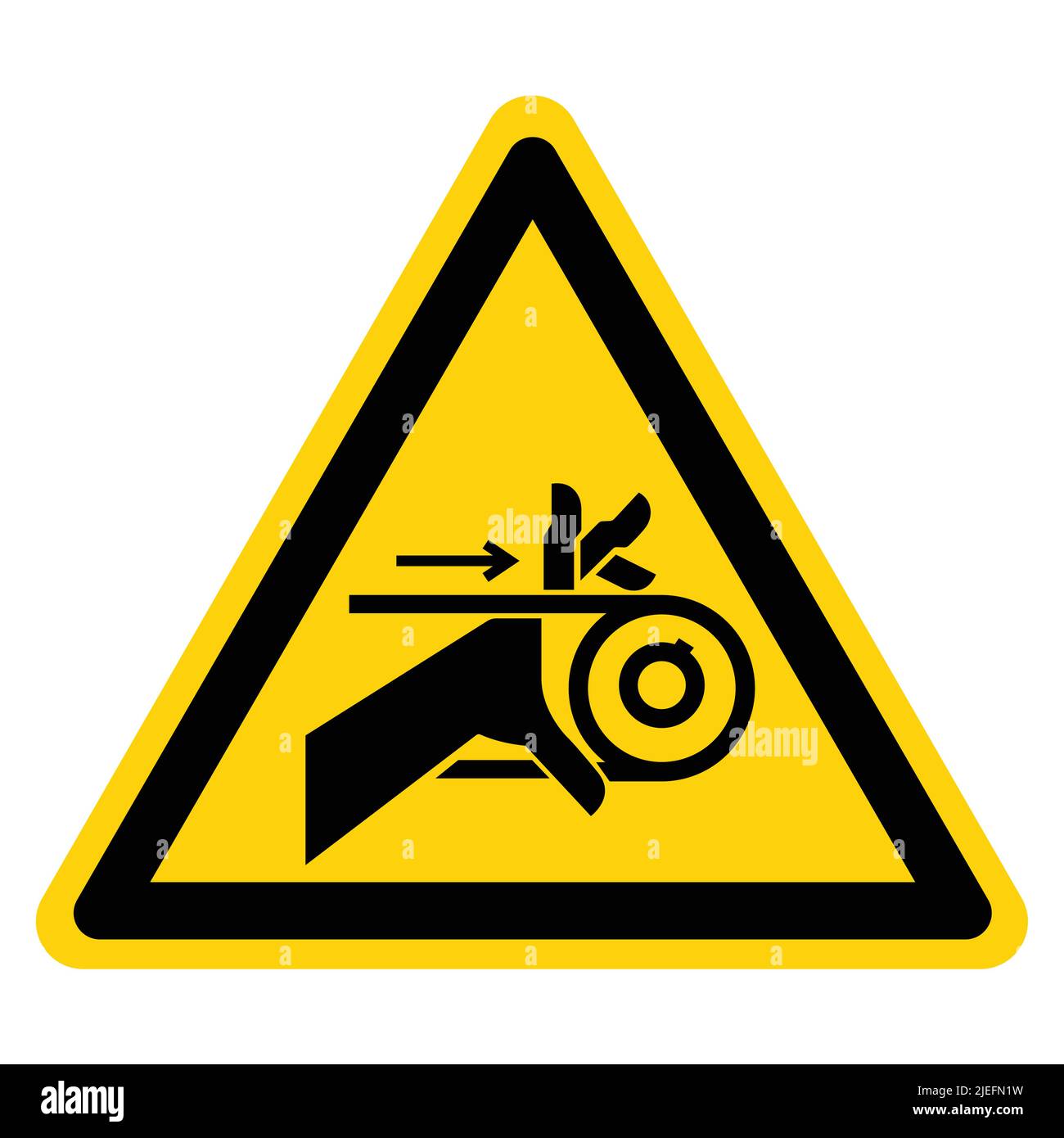Hand Entanglement Belt Drive Symbol Sign Isolate On White Background ...