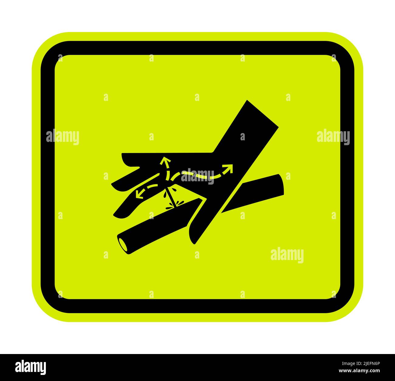 Skin Puncture Hydraulic Line Symbol Sign, Vector Illustration, Isolate ...