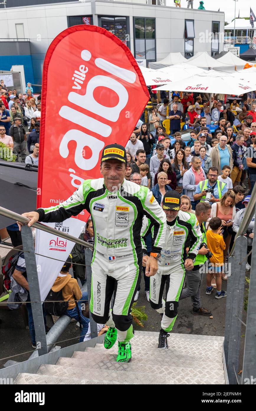 DUMAINE Dider, AGS Event, Aston Martin Vantage AMR GT4, portrait during ...