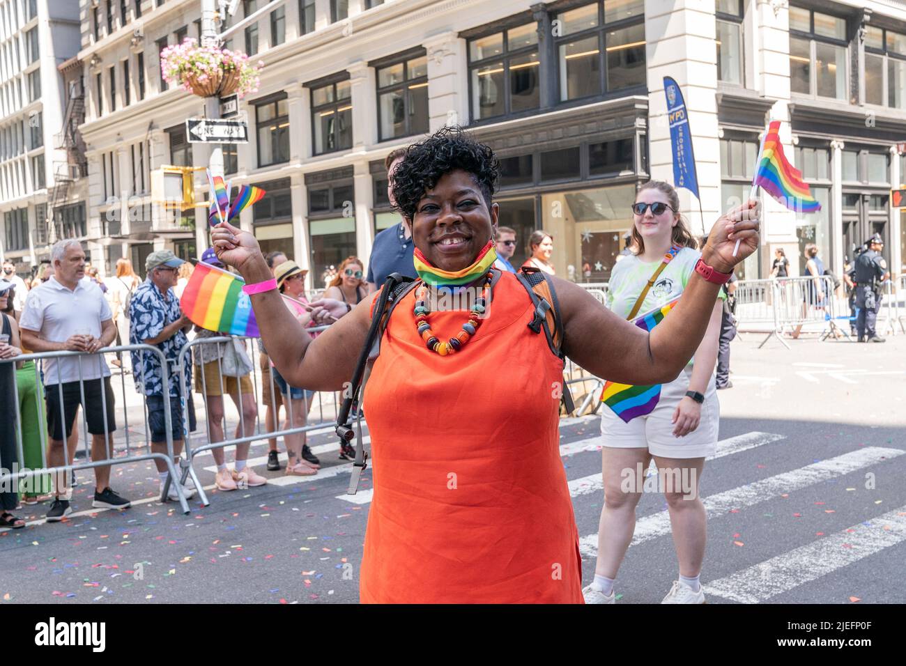 New York, NY - June 26, 2022: Bronx District Attorney Darcel Clark ...