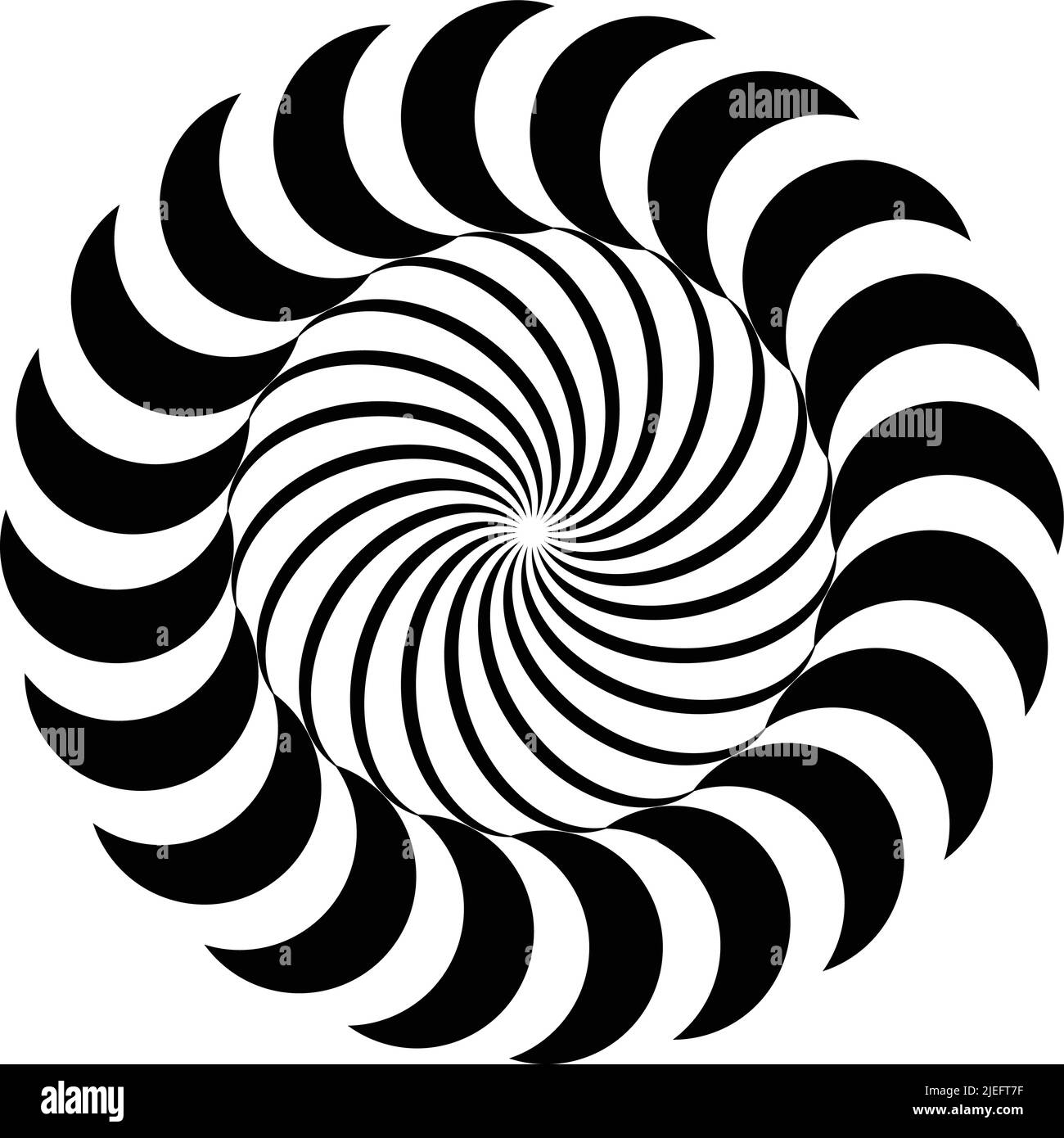 Twist circles background illusion icons Vectors graphic art designs ...