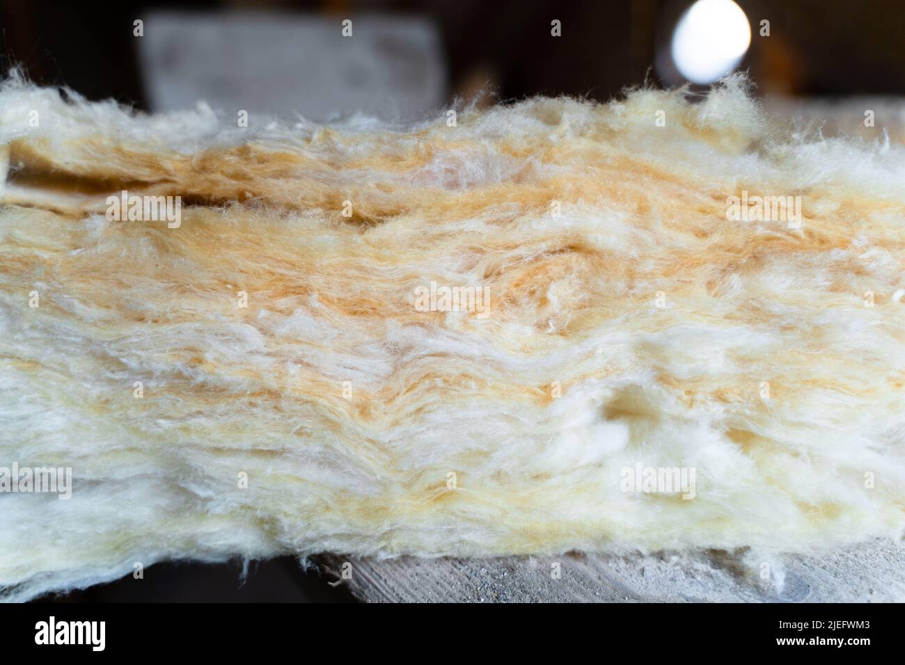 Scraps mineral wool insulation hi-res stock photography and images - Alamy