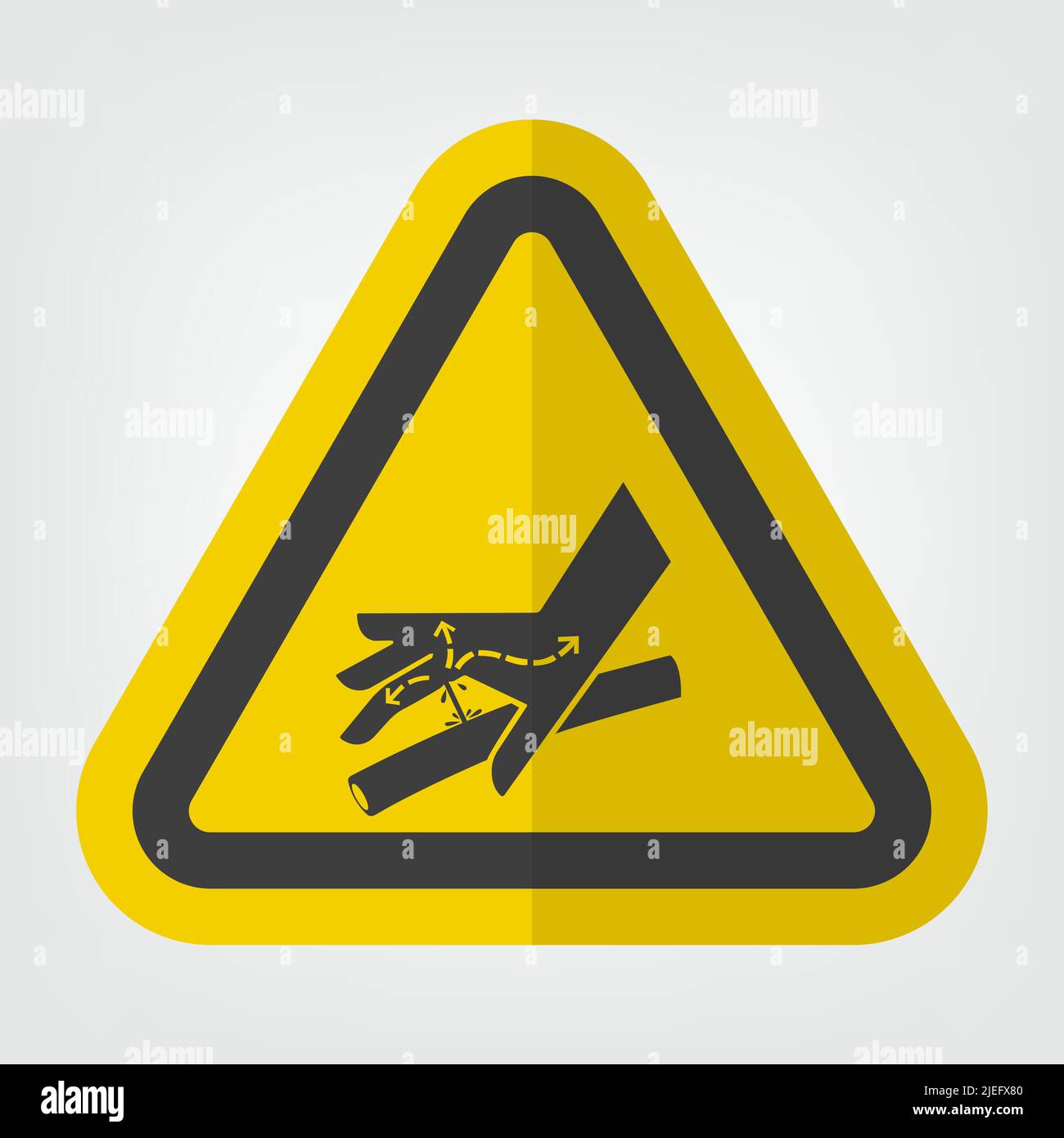 Skin Puncture Hydraulic Line Symbol Sign Isolate On White Background ...