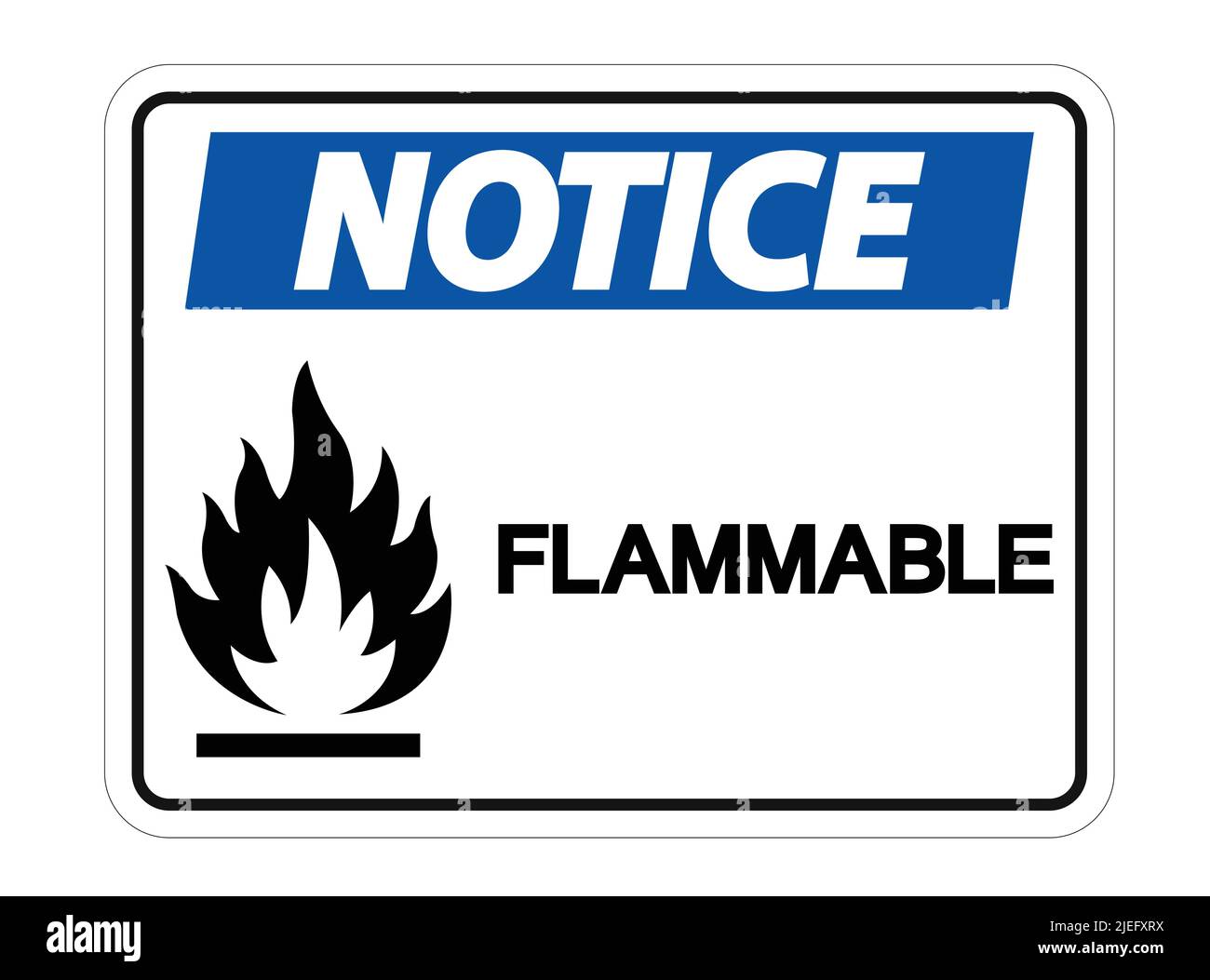 Flammable Flammable Symbol Sign Isolate On White Background,Vector ...