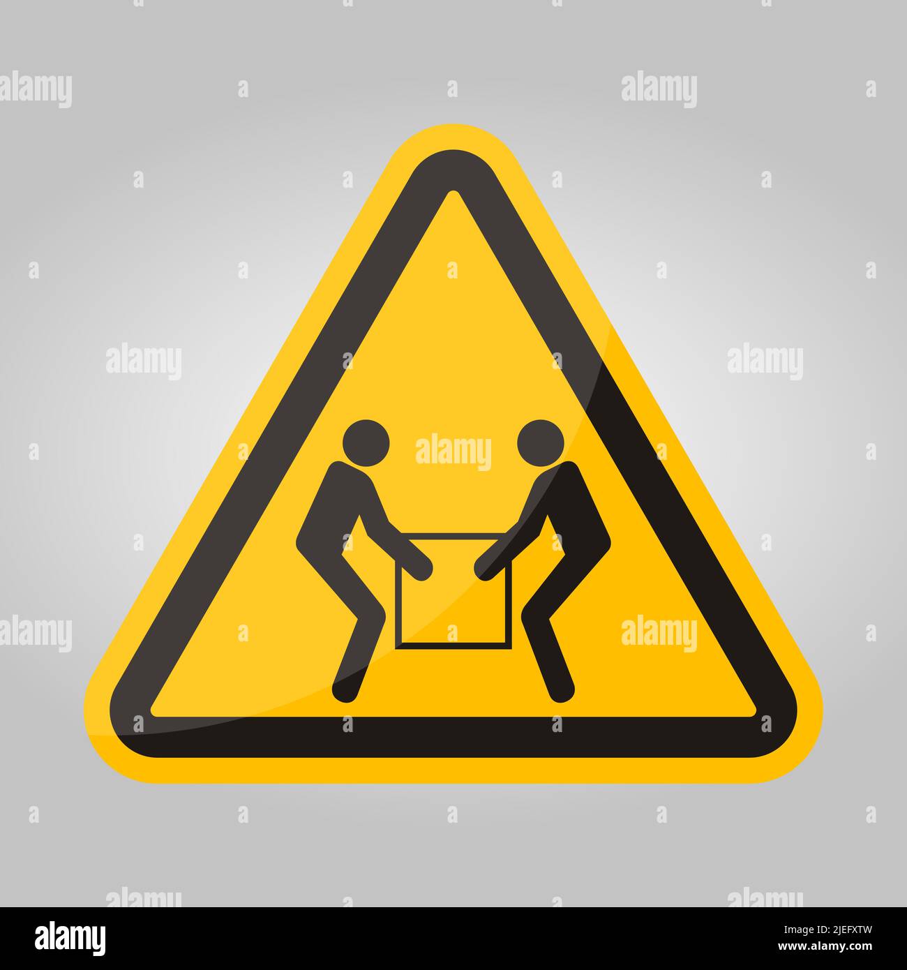 Use Two Person Lift Symbol Sign Isolate On White Background,Vector ...
