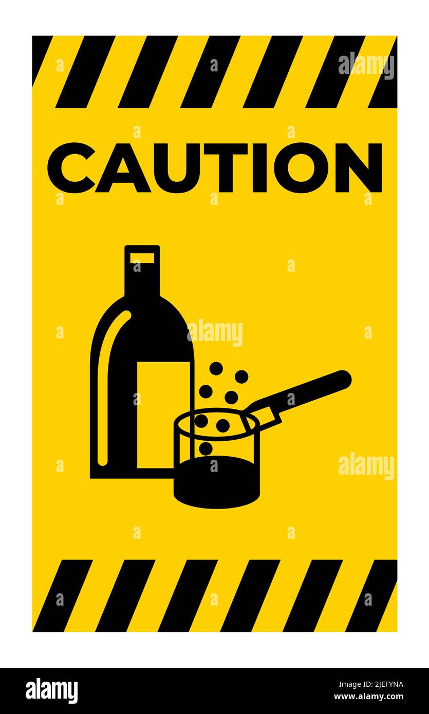 Chemicals In Use Symbol Sign Isolate On White Background,Vector ...